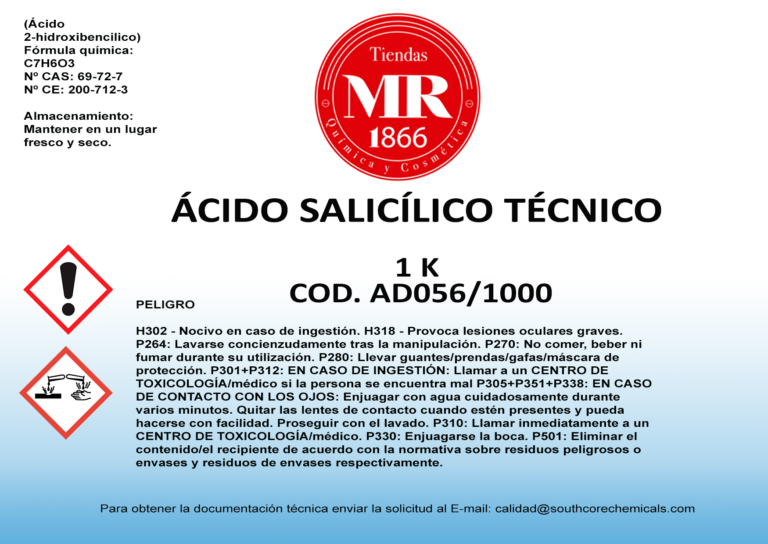 ACIDO SULFURICO 98-99% (NC 28070010) 25 L – Tiendas MR 1866