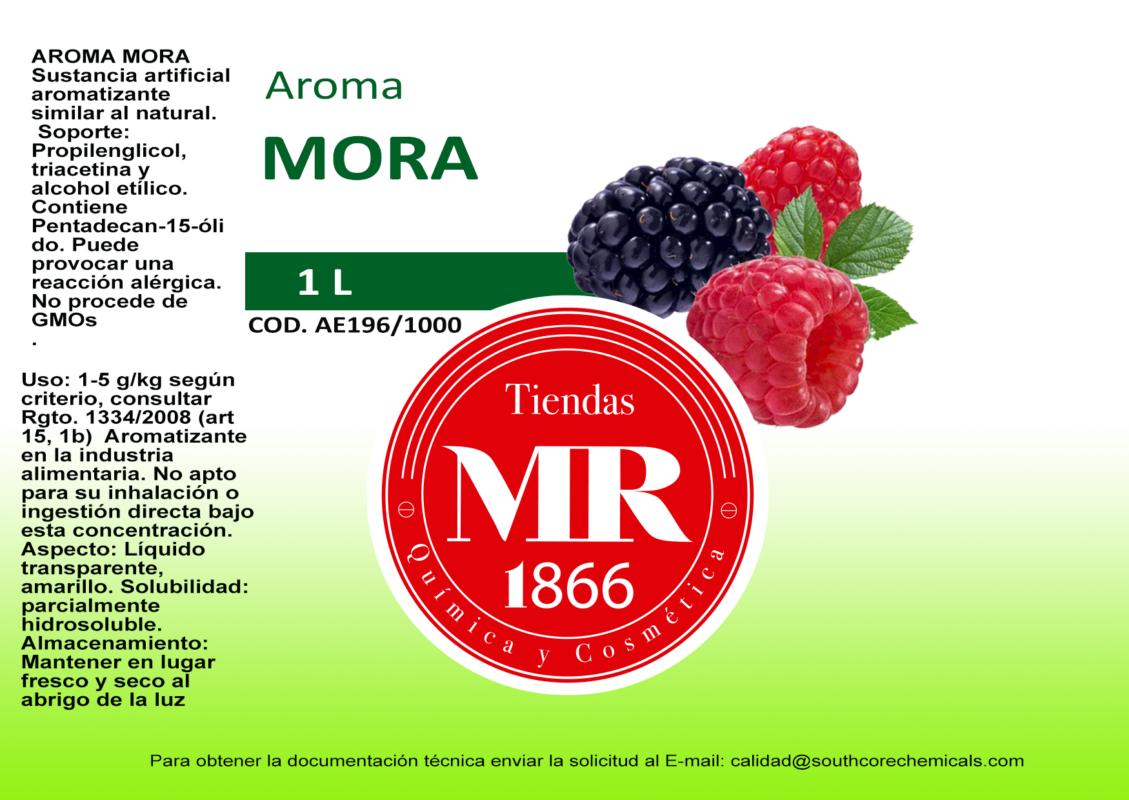 AROMA MORA 1 L – Tiendas MR 1866