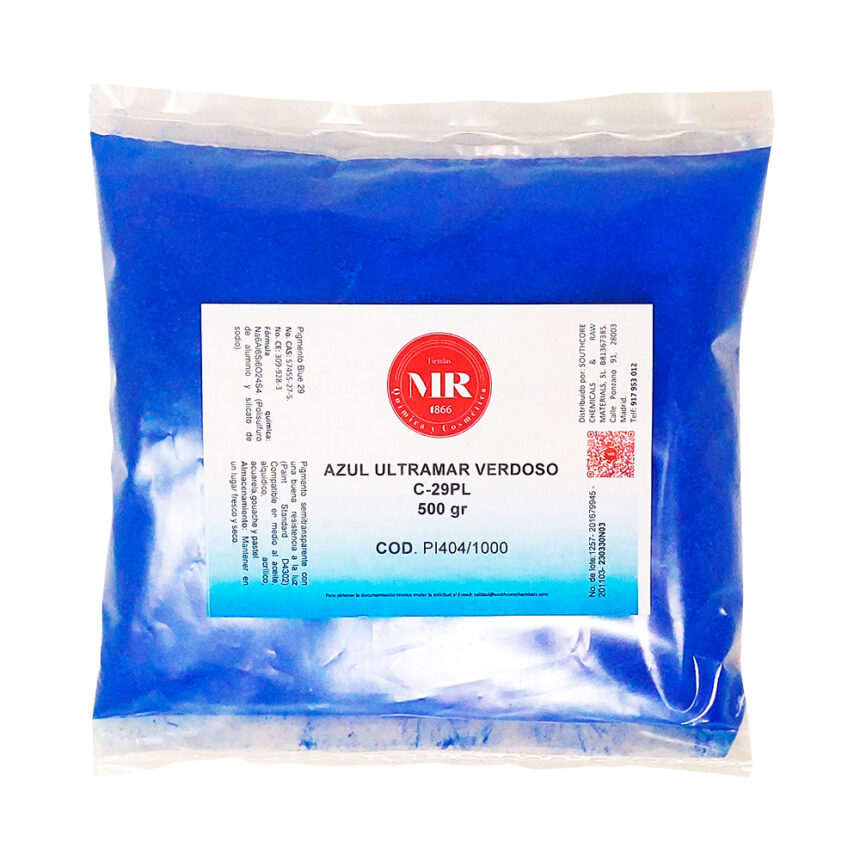 AZUL ULTRAMAR VERDOSO C-29PL 500 gr (1000 ml) – Tiendas MR 1866