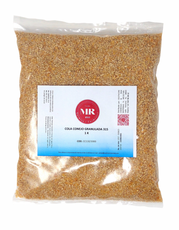 COLA CONEJO GRANULADA 315 1 K – Tiendas MR 1866