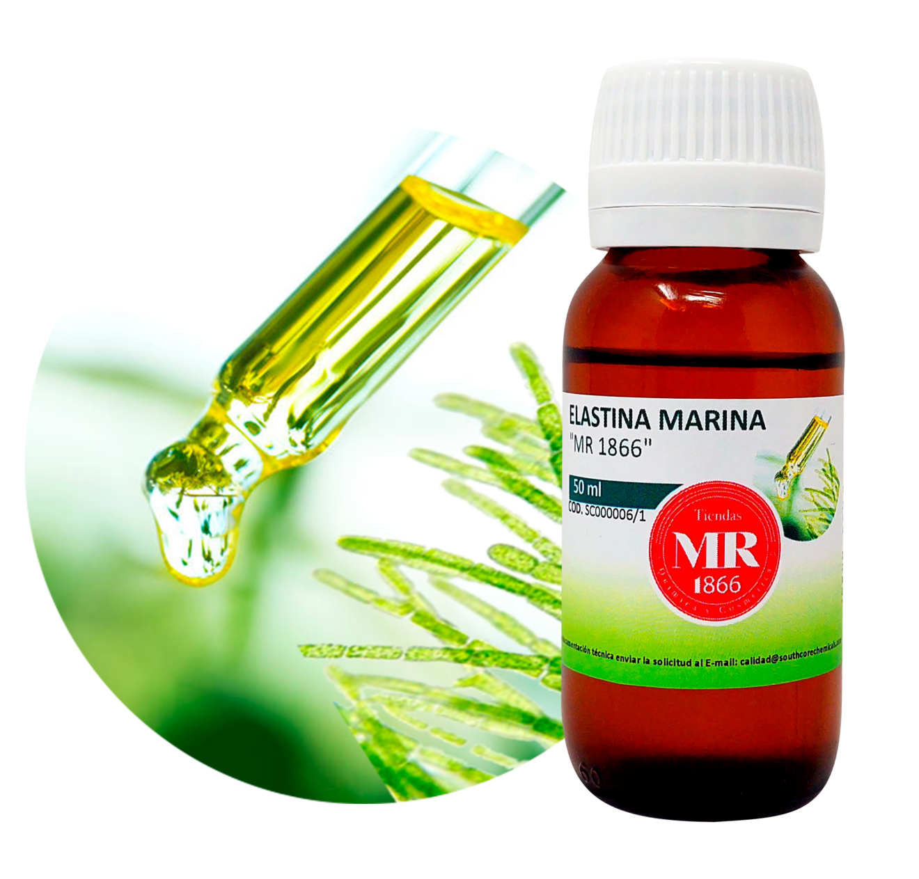 ELASTINA MARINA MR 1866″ 50 ml” – Tiendas MR 1866