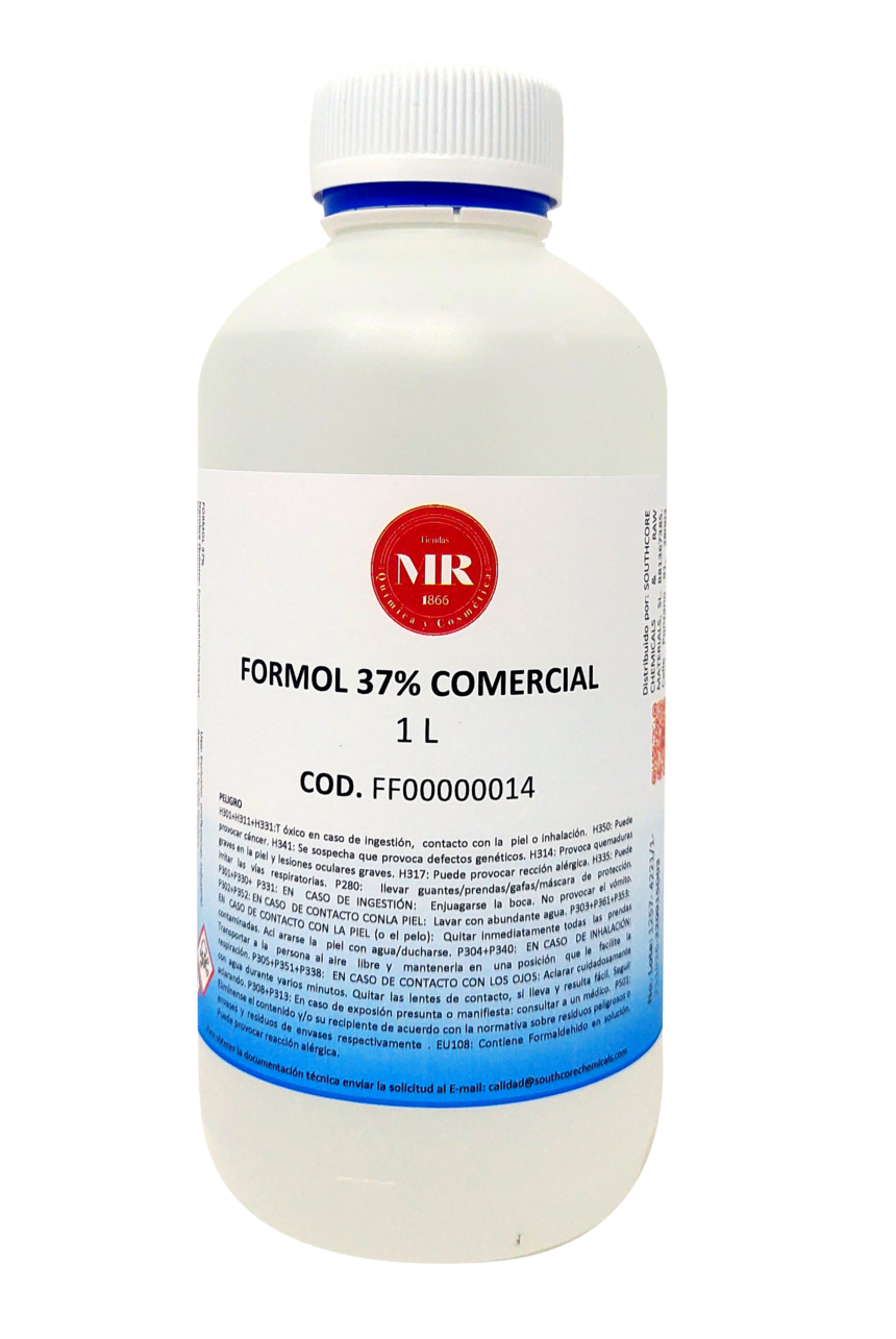 FORMOL 37% 1 L – Tiendas MR 1866
