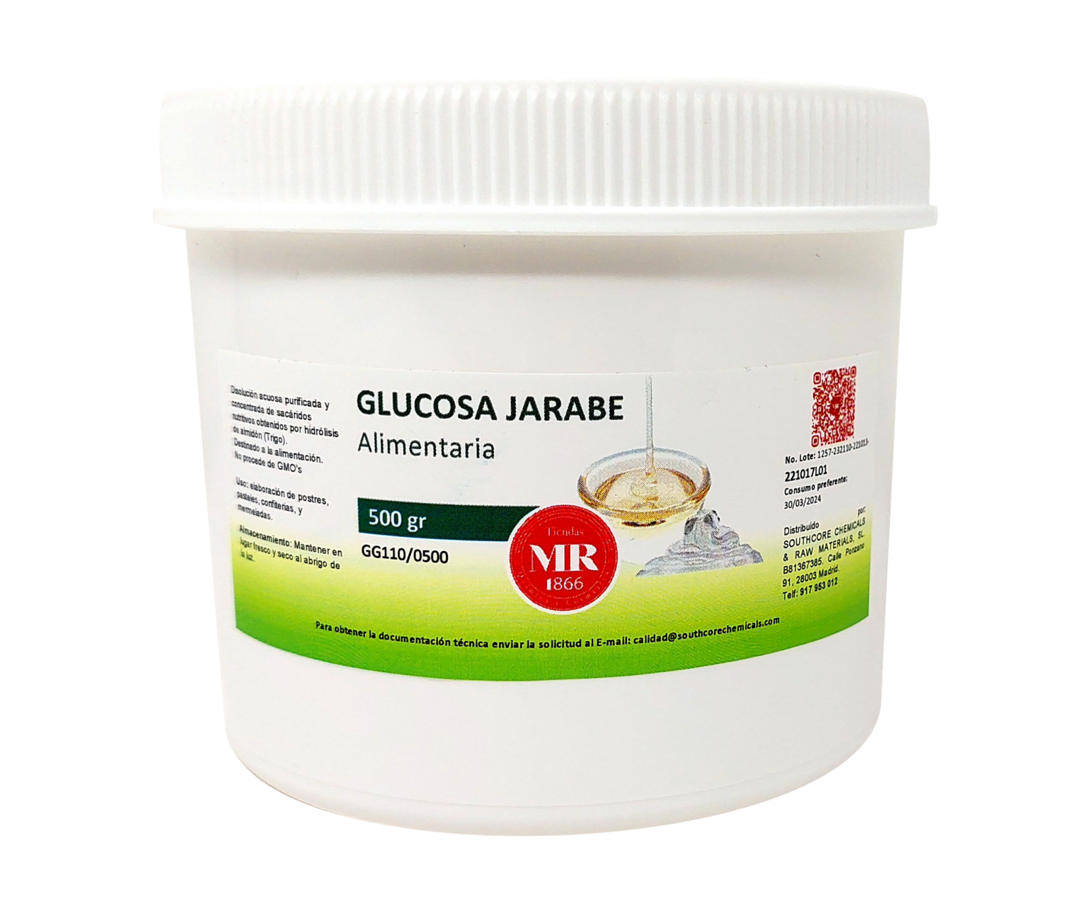 GLUCOSA JARABE ALIM. 1 K – Tiendas MR 1866