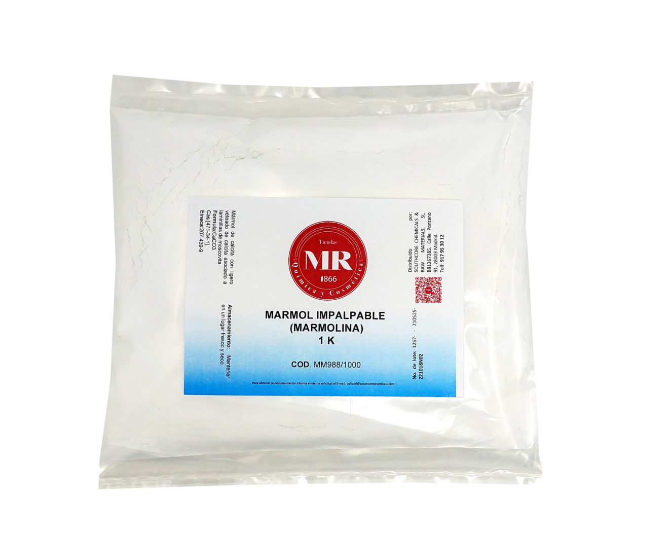 MARMOL IMPALPABLE (MARMOLINA) 1 K – Tiendas MR 1866