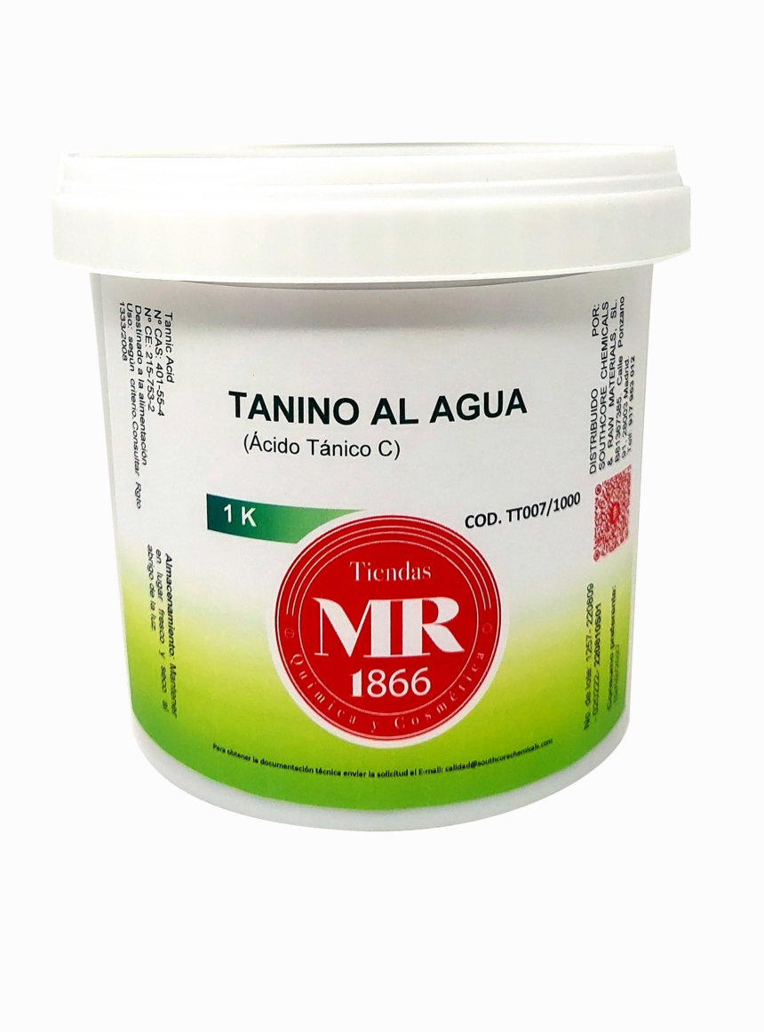 TANINO AL AGUA (ACIDO TANICO C) 1 K – Tiendas MR 1866