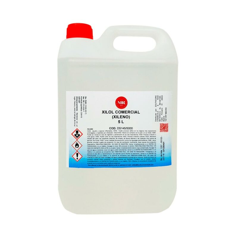XILOL COMERCIAL (XILENO) 5 L – Tiendas MR 1866