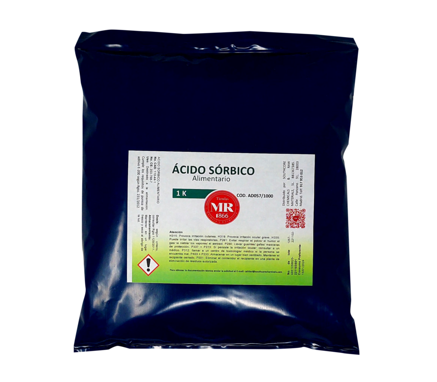ACIDO SORBICO ALIM. 1 K – Tiendas MR 1866