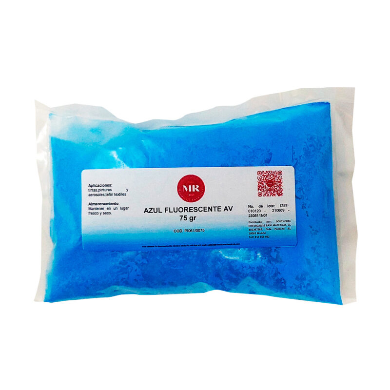 AZUL FLUORESCENTE 75 gr – Tiendas MR 1866