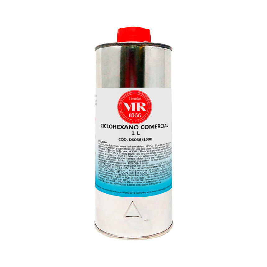 CICLOHEXANO COMERCIAL 1 L – Tiendas MR 1866