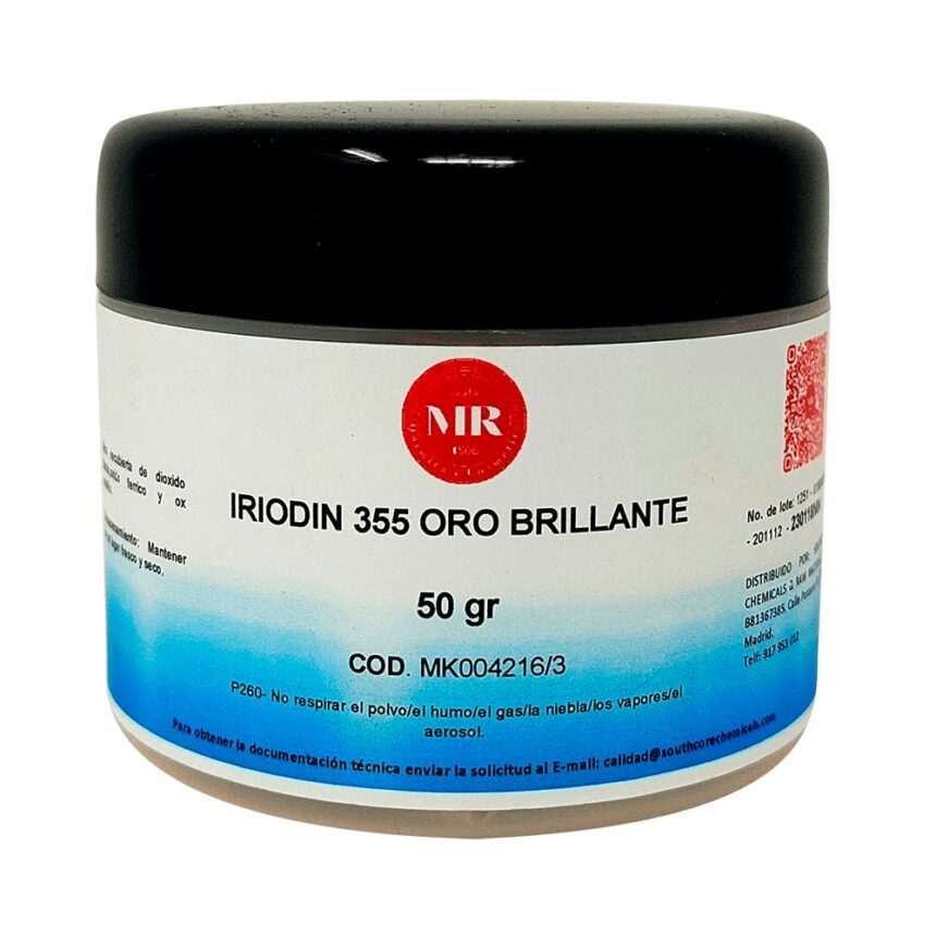 IRIODIN 355 ORO BRILLANTE 50 gr – Tiendas MR 1866