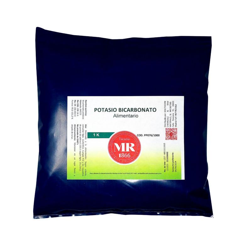 POTASIO BICARBONATO ALIMENTARIO 1 K – Tiendas MR 1866