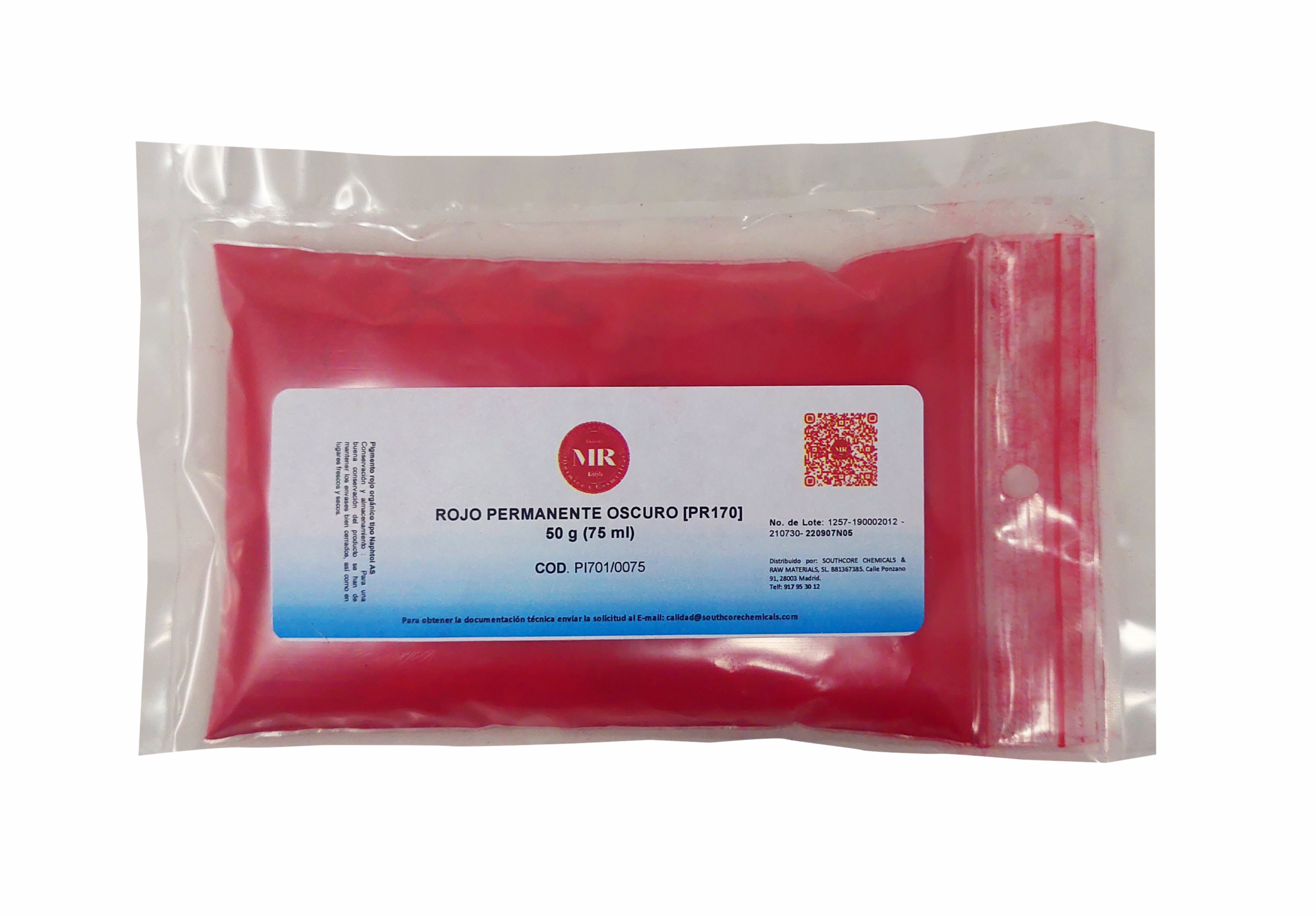 ROJO PERMANENTE OSCURO [PR170] 50 g – Tiendas MR 1866