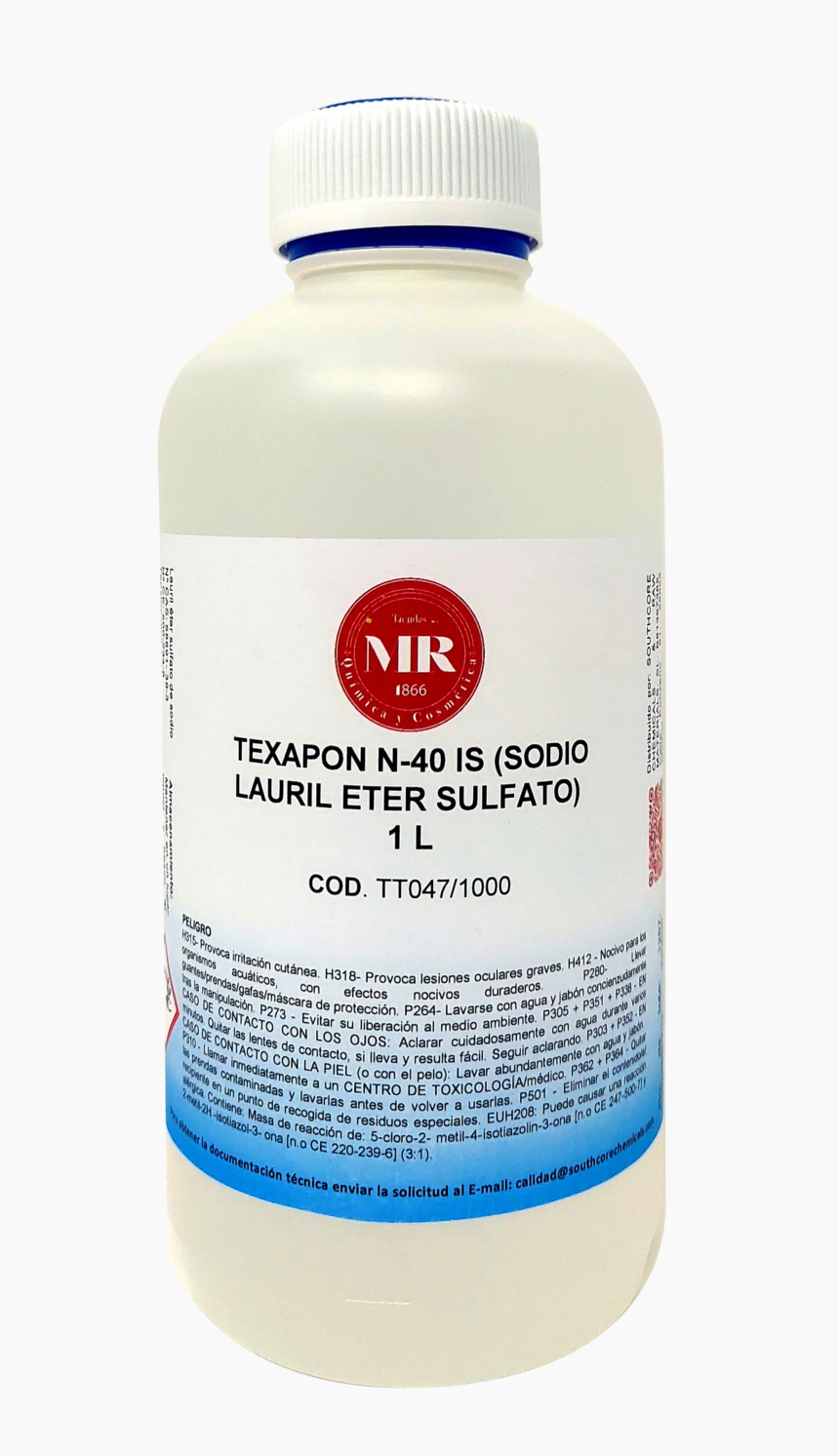 TEXAPON N-40 IS (SODIO LAURIL ETER SULFATO) 1 L – Tiendas MR 1866