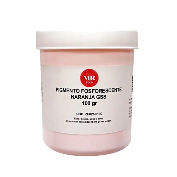 PIGMENTO FOSFORESCENTE NARANJA GSS 100 gr – Tiendas MR 1866