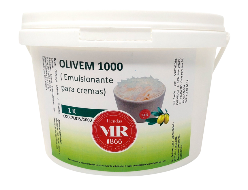 OLIVEM 1000 (Emulsionante para cremas) 1 K – Tiendas MR 1866