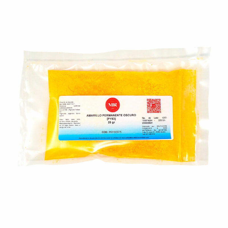 AMARILLO PERMANENTE OSCURO [PY83] 25 gr – Tiendas MR 1866